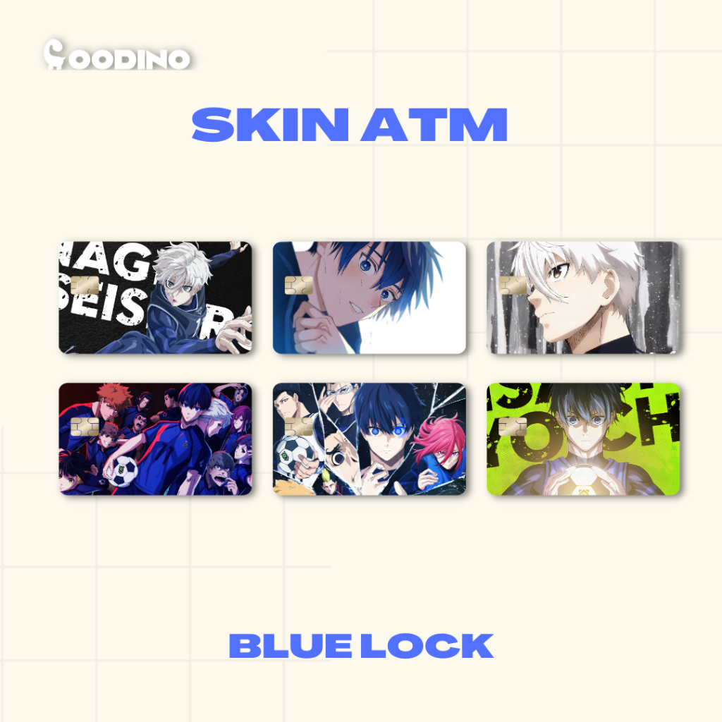 Jual SKIN CARD ATM ANIME BLUE LOCK | Shopee Indonesia