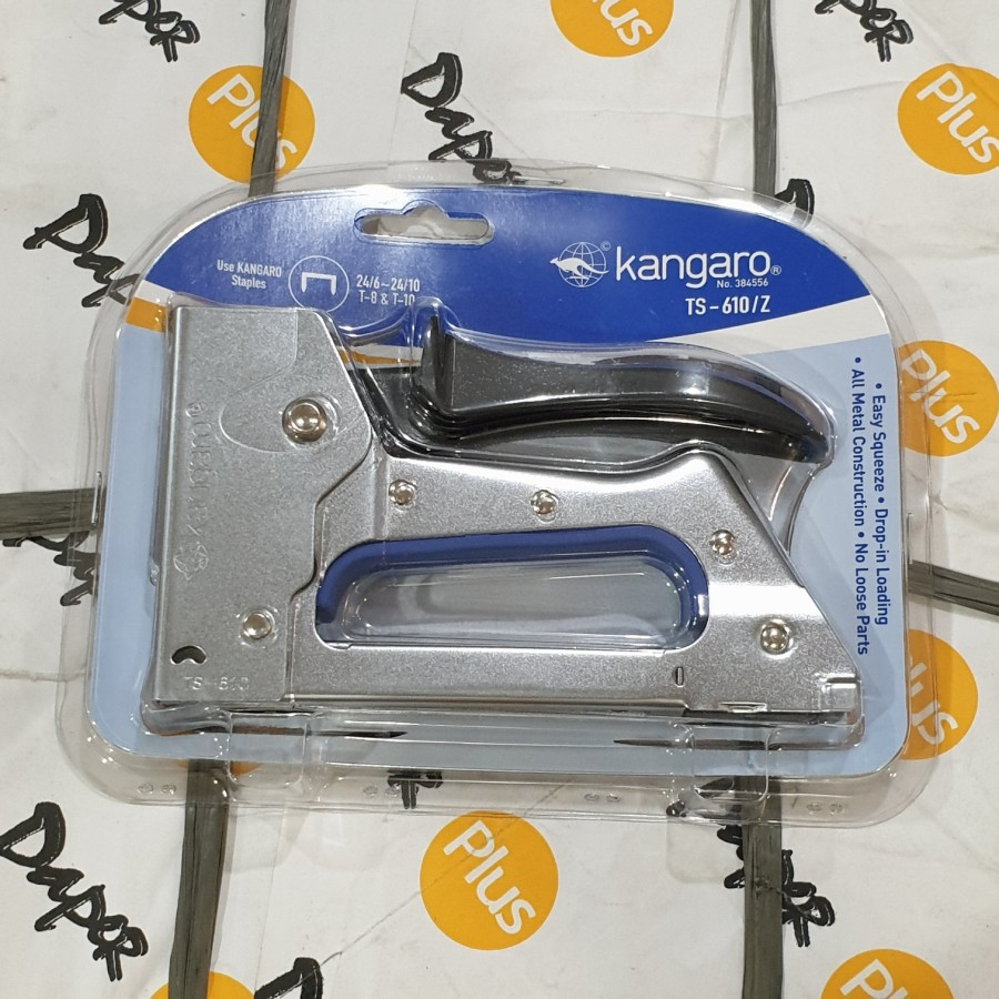 Jual Stapler Tembak Kangaro TS-610/Z Guntacker Besi Gun Tacker TS 610 ...