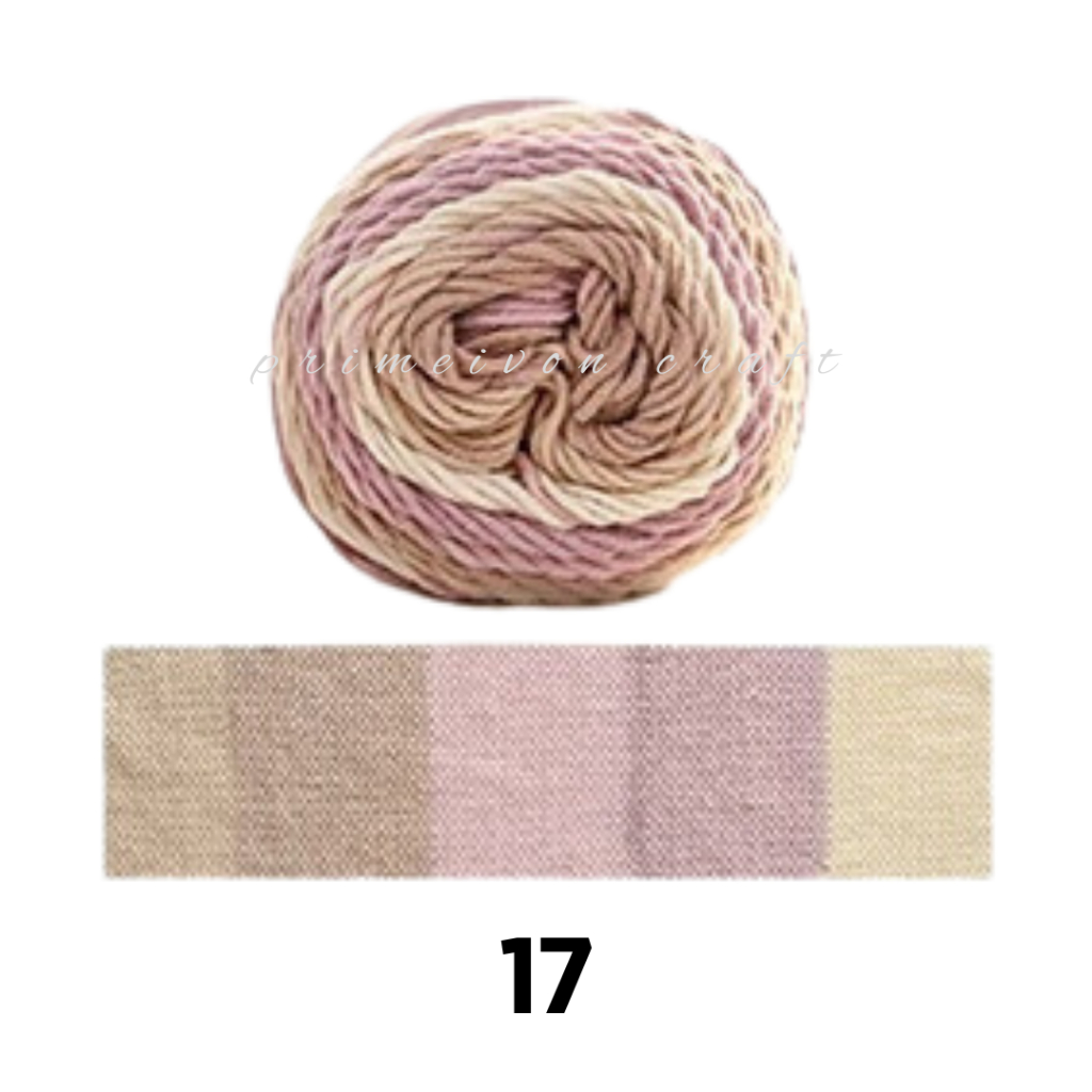 Jual Benang rajut katun rainbow/ rainbow cake yarn RB5 | Shopee Indonesia