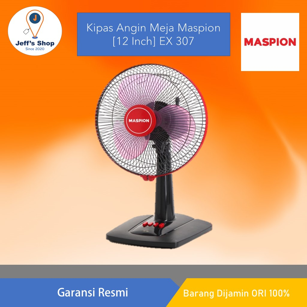 Jual Kipas Angin Meja Maspion [12 Inch] EX 307 | Shopee Indonesia