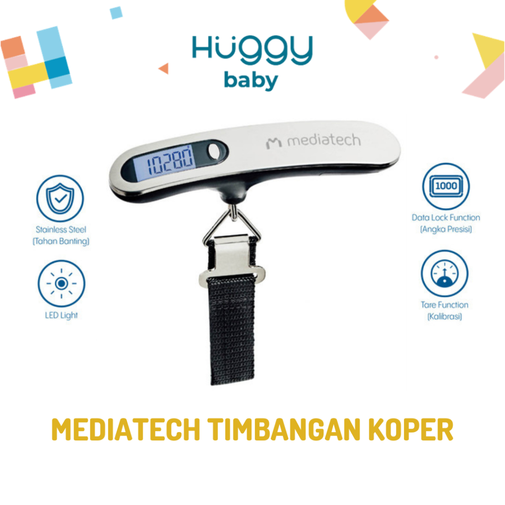 Jual Mediatech Timbangan Koper Stainless Steel | Shopee Indonesia