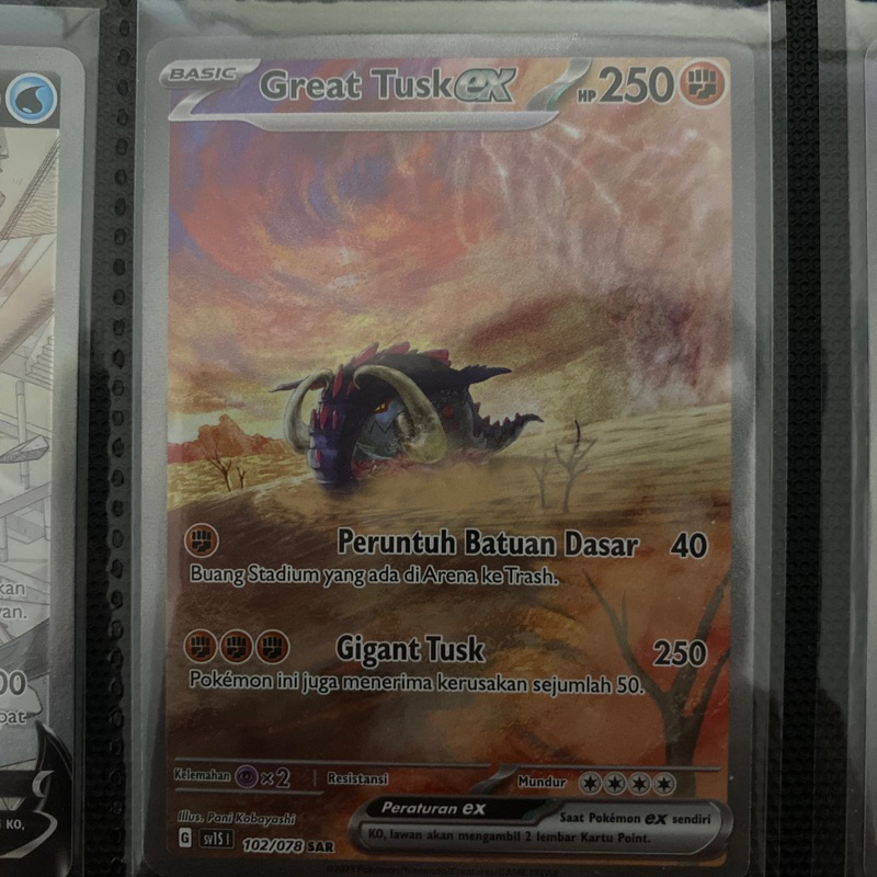 Jual EX UR SAR miraidon koraidon spidops gardevoir great tusk iron ...