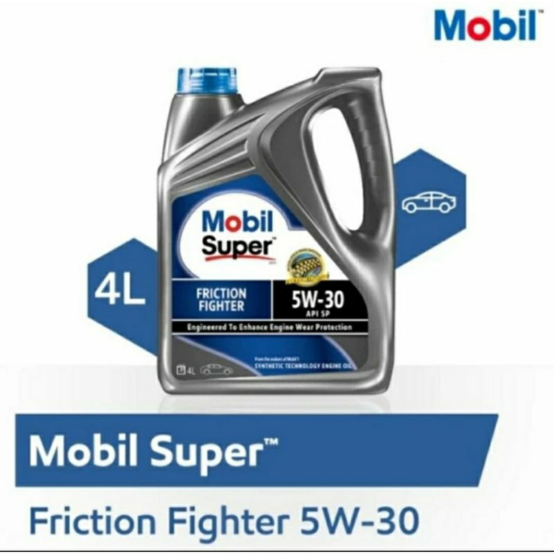 Jual Oli Mobil Super Friction Fighter 5W30 / 5W-30 / 5-W30 Api SP (4L/4 ...