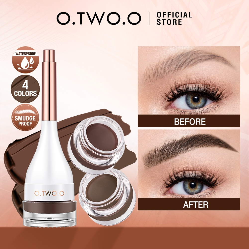 Jual O.TWO.O Natural Shaping Eyebrow Dying Cream 5gr | Shopee Indonesia