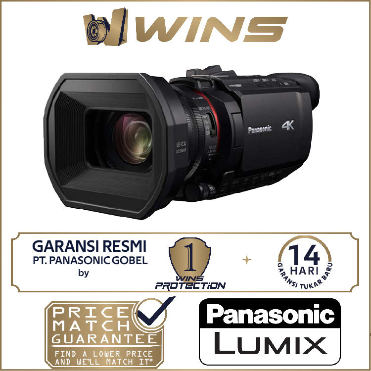 Jual Panasonic HC-X1500 UHD 4K HDMI Pro Camcorder with 24x Zoom Garansi ...