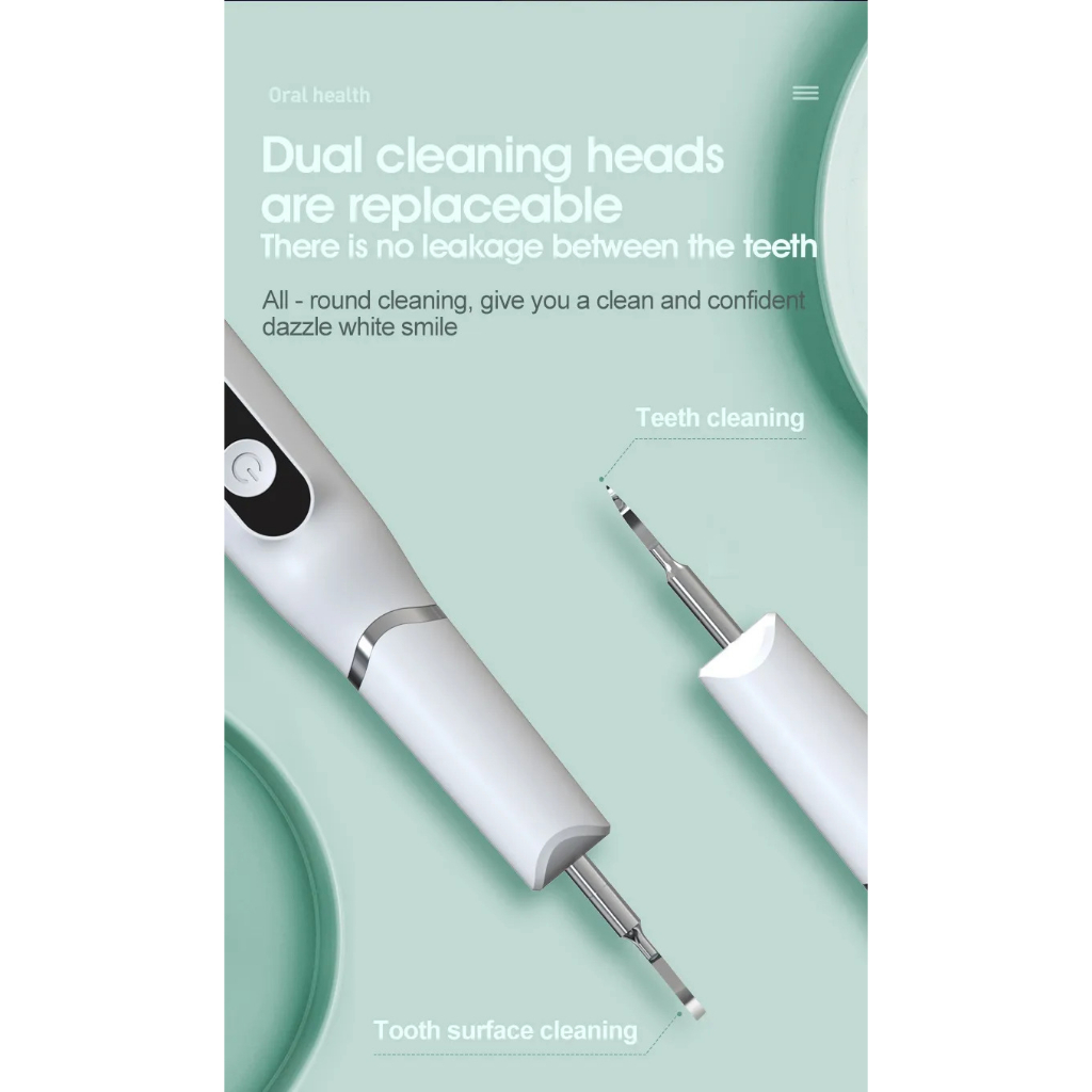 Jual Dental Scaling Alat Pembersih Karang Gigi Sonic Elektrik 1 Set 3 ...