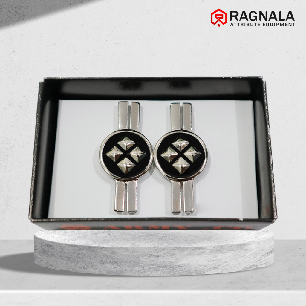 Jual Pangkat PNS POLRI Golongan 2D Silver Premium Paku / Magnet ...