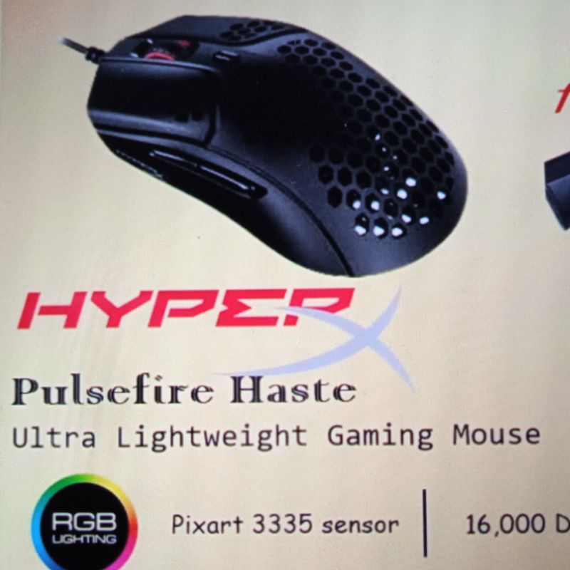 Jual hyperx pulsefire haste rgb ultra lightweight gaming mouse pulse ...