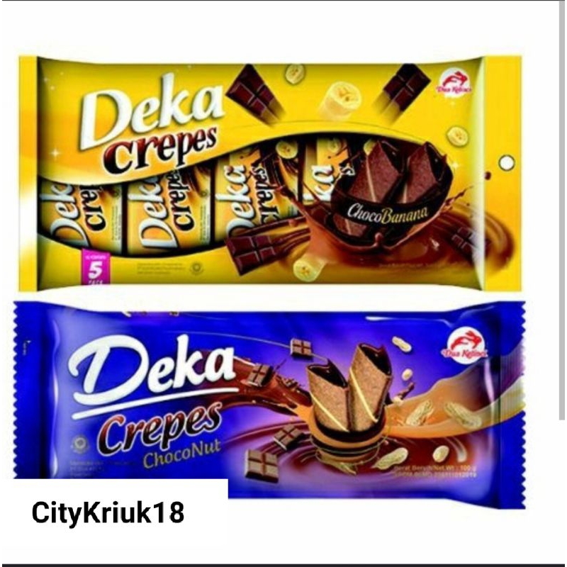 Jual Crepes Choco Nut Choco Banana Smart Pack 5x12Gram | Shopee Indonesia
