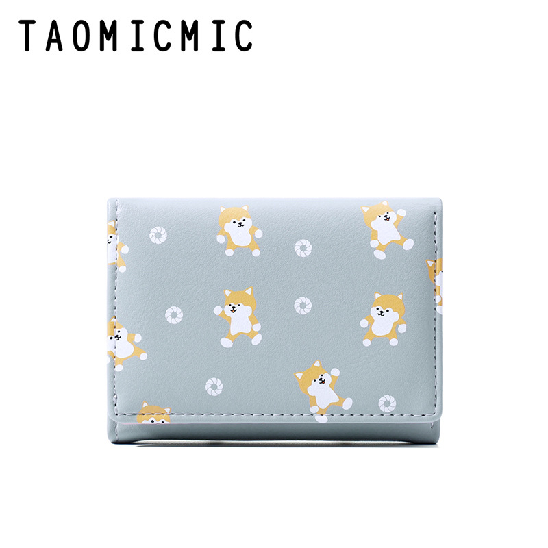 Jual Smile Goddess Dompet Wanita Impor Dompet Lipat Dompet Mini Pola ...