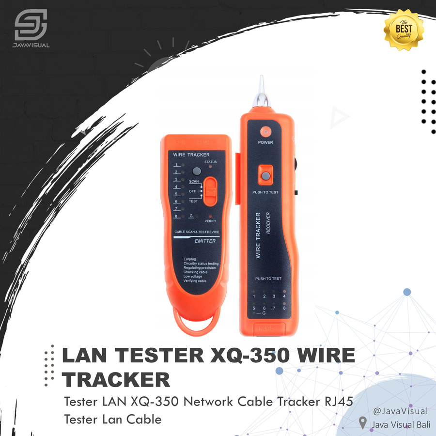 Jual Wire Tracker LAN XQ-350 Network Cable RJ45 RJ11 Tester Tracer Lan ...