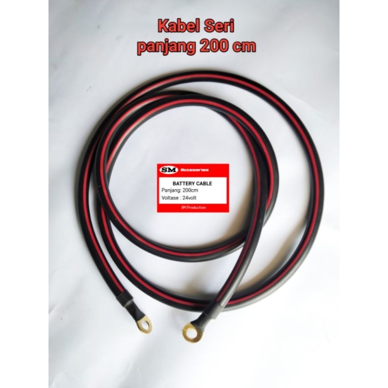Jual kabel Seri kabel aki panjang 200cm | Shopee Indonesia