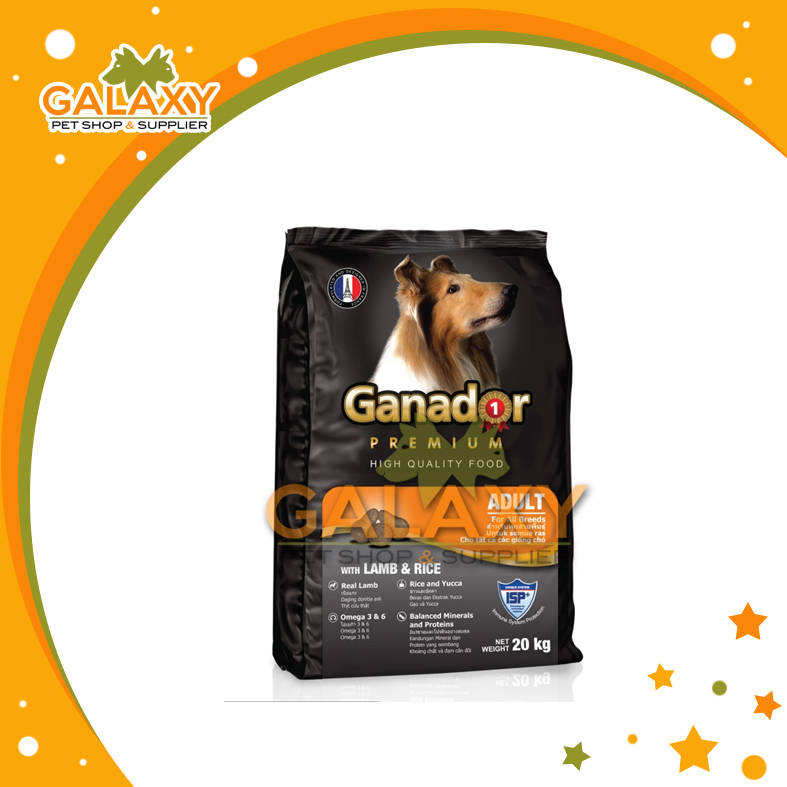 Jual GANADOR ADULT LAMB & RICE 20kg | Shopee Indonesia