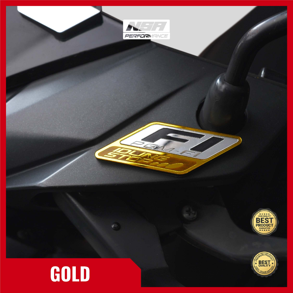 Jual NSA 1PCS EMBLEM FI LOGO PGM FI EMBLEM HONDA LOGO HONDA EMBLEM PGM ...