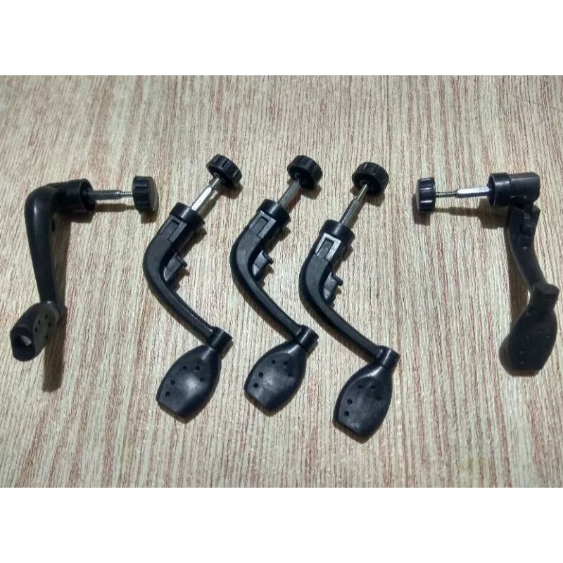 Jual Handle Reel pancing plastik + penutup(mur/cap) | Shopee Indonesia