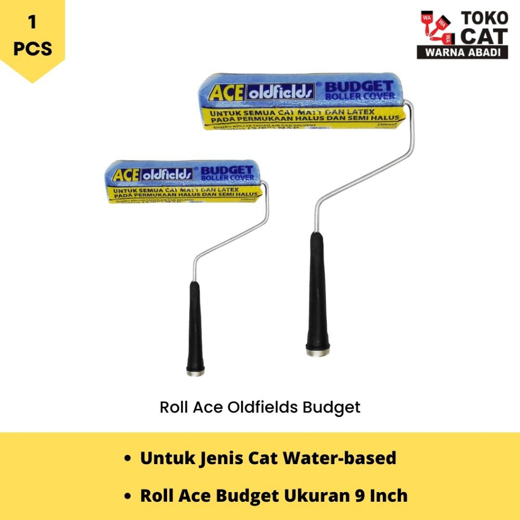 Jual ROL CAT ACE BUDGET 9INCH | Shopee Indonesia