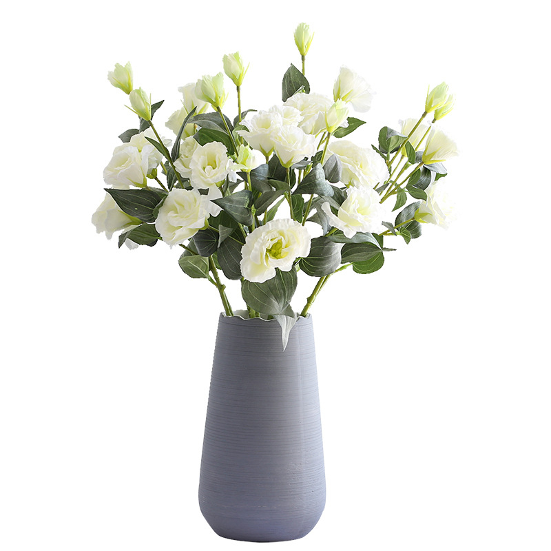 Jual (4 Kuntum) Bunga Eustoma Artificial Flower Bunga Dekorasi | Shopee ...