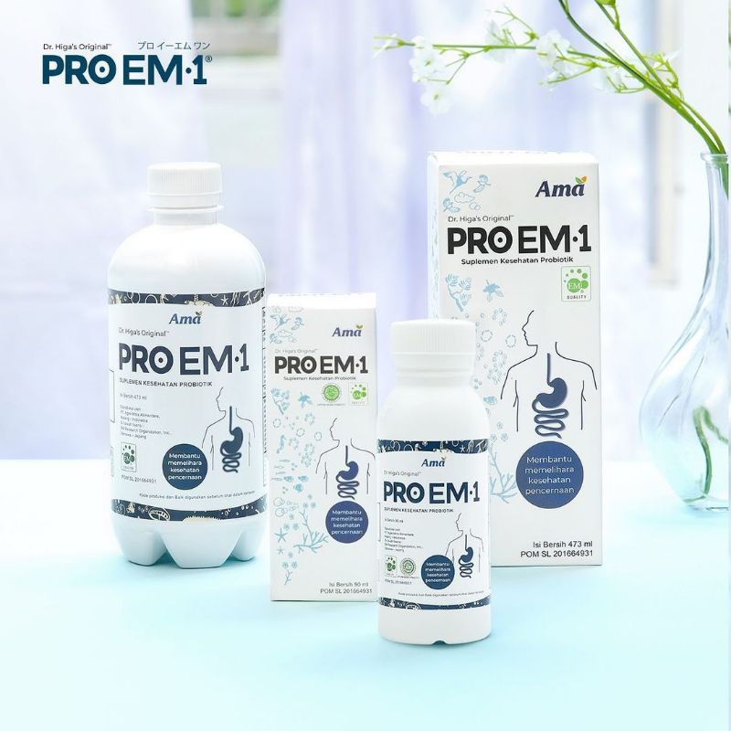 Jual PROEM1 / PRO EM1 / PROEM1 PROBIOTIK 90ML, 473ML, Sachetan ...