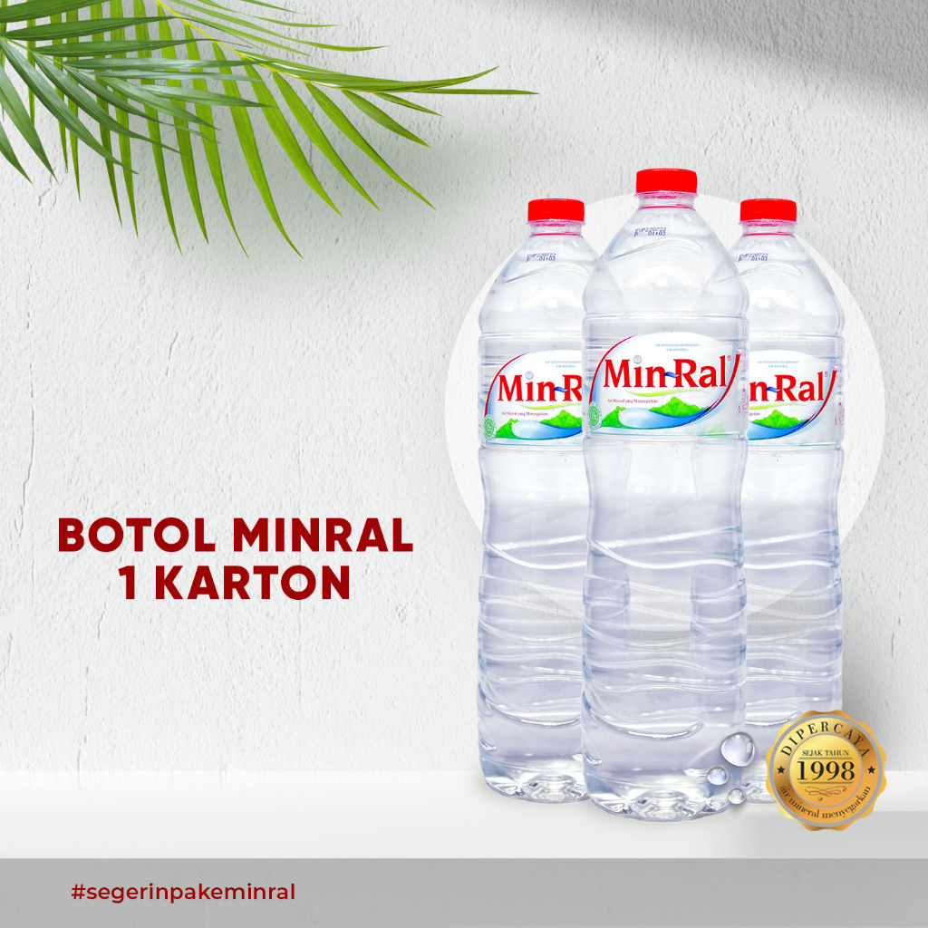 Jual MINRAL Botol Jumbo 1500ml isi 12 botol | Shopee Indonesia