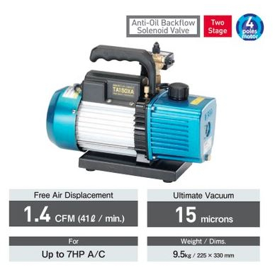 Jual TASCO VACUUM PUMP POMPA VAKUM AC TA-150XA-220 alat pompa vakum ...