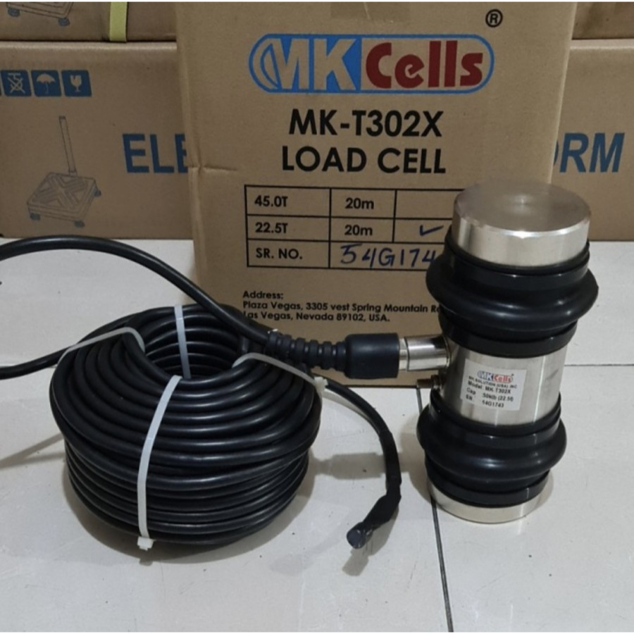 Jual Load Cell MK Cells MK - T302X 22.5 Ton / Load Cell Jembatan ...
