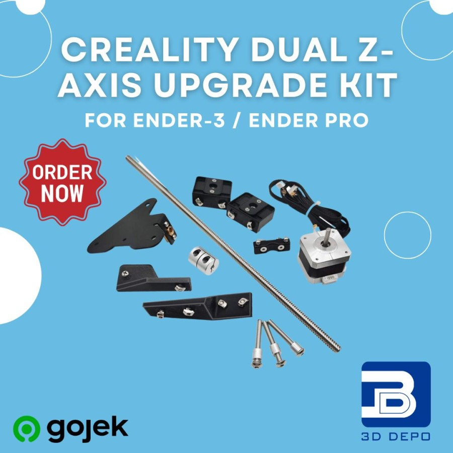 Jual Creality 3D Printer Dual Z-Axis Upgrade Kit for Ender-3 / Ender ...