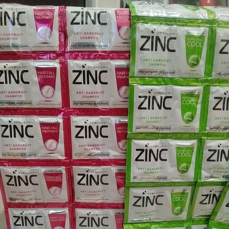Jual Zinc shampoo renteng murah (harga per renteng) | Shopee Indonesia