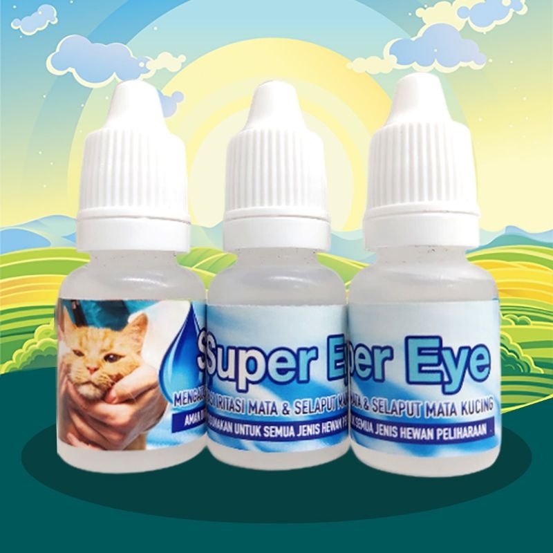 Jual SUPER EYE - Obat Tetes Mata Kucing Iritasi Belekan Menghilangkan ...
