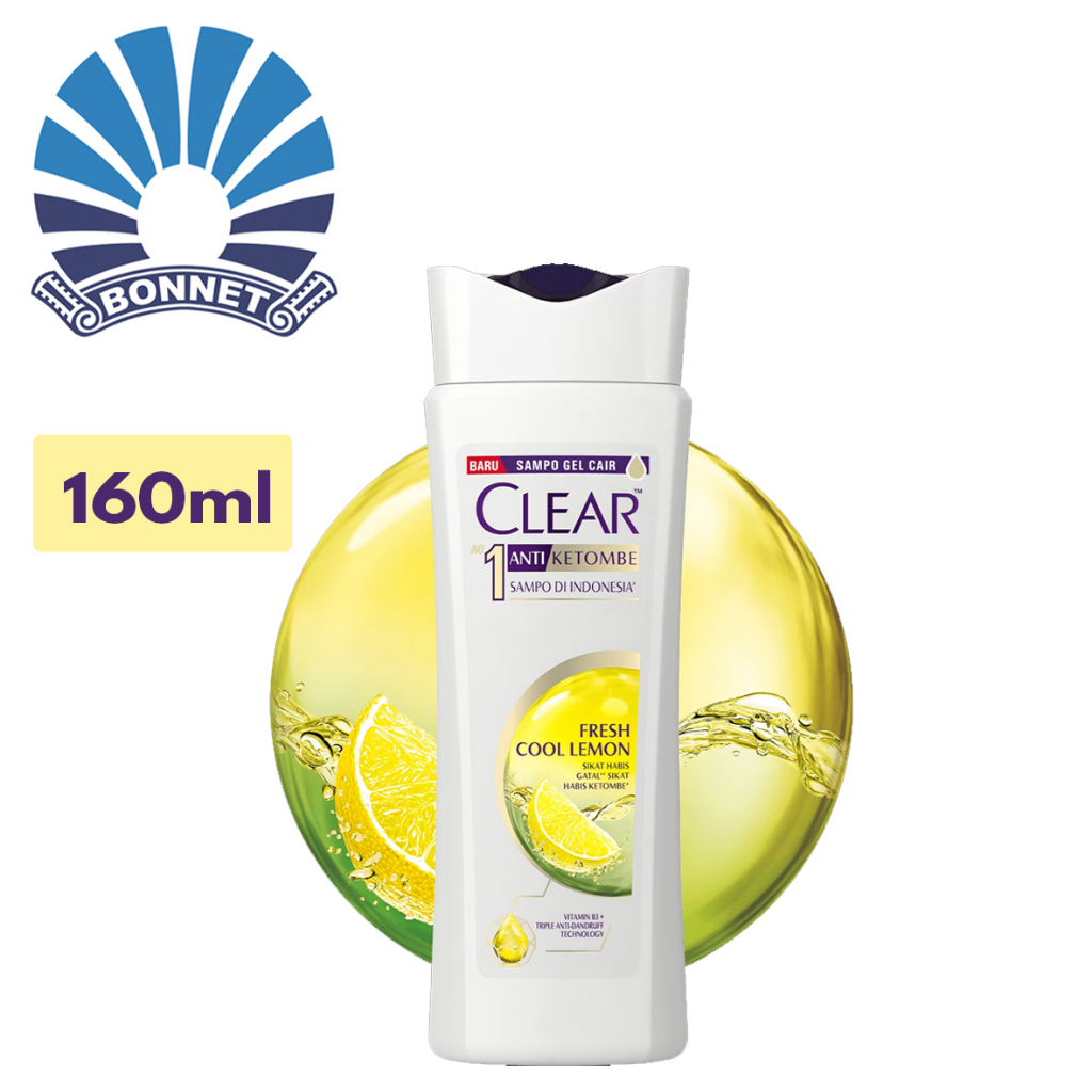 Jual Clear Shampo Fresh Cool Lemon 160ml 8999999537142 | Shopee Indonesia