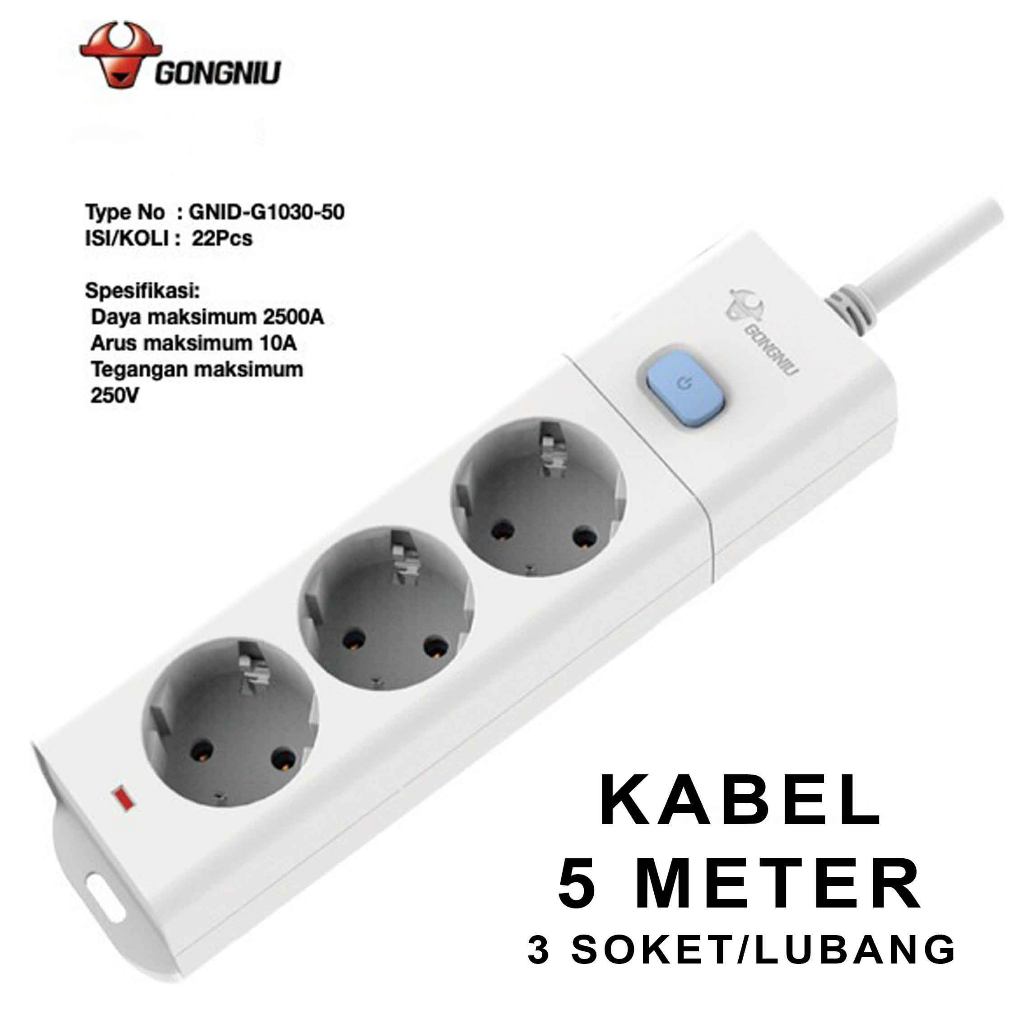 Jual GONGNIU/ Soket Aman/ Stop Kontak Nirkabel/ Colokan Listrik ...