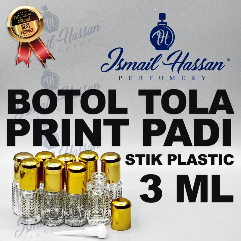 Jual Botol LOSINAN Tolla Stick Plastik Motif Padi 3Ml,6Ml Dan 12Ml ...