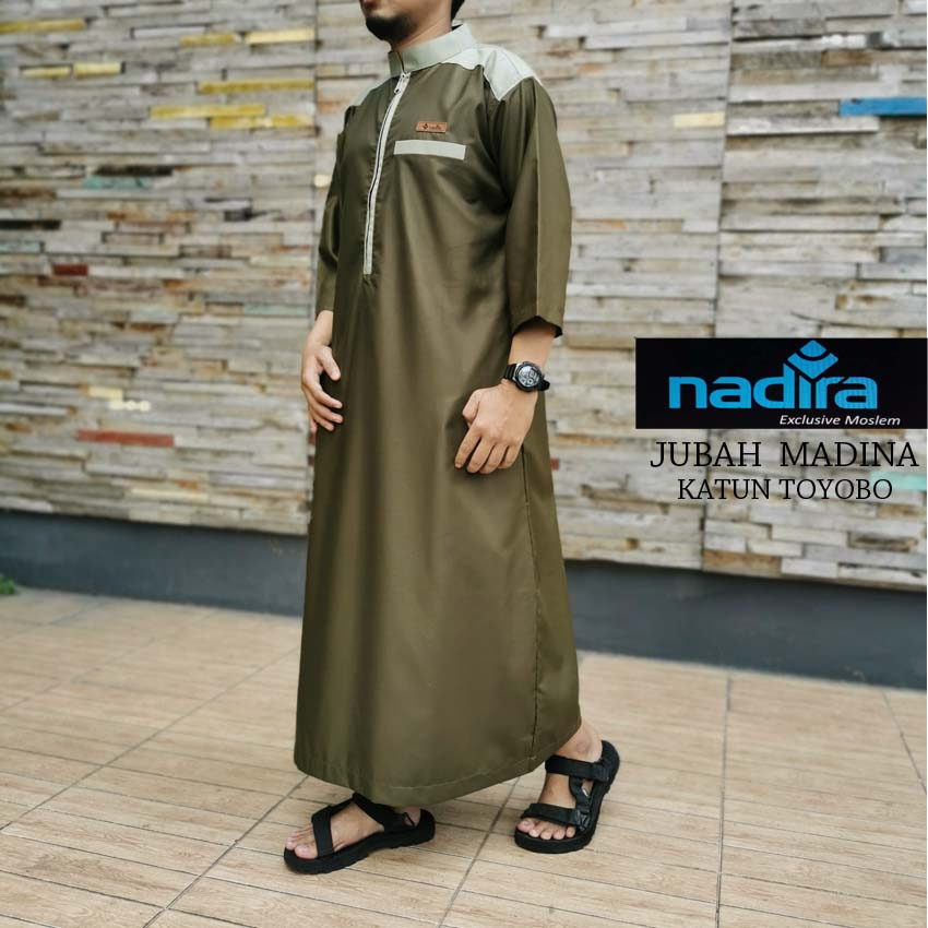 Jual JUBAH MADINA Katun Harga Mahal Berkwalitas Gamis Jubah Pria ...