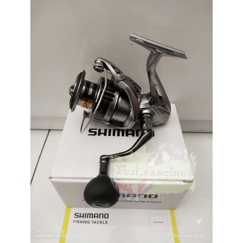 Jual Rell Shimano NASCI C5000XG (Power handle). -Dapat pelindung ...