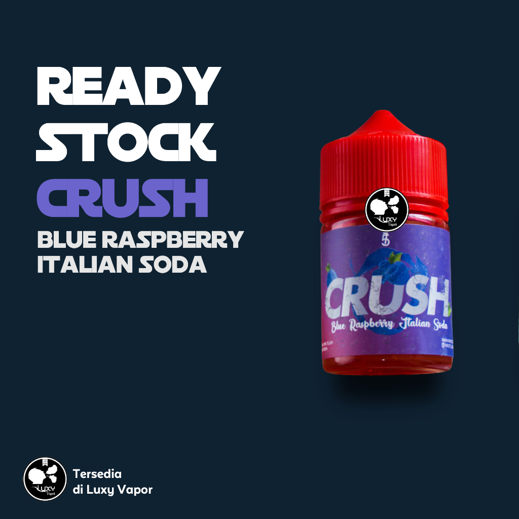 Jual Crush Liquid Blue Raspberry Italian Soda Hero57 | Shopee Indonesia