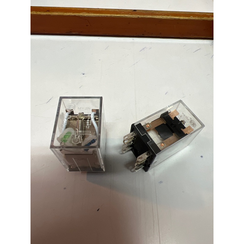 Jual Relay Rilay ZN MY2N 12volt 12 volt 12v 12vdc 12v dc 8p 8kaki 8 ...