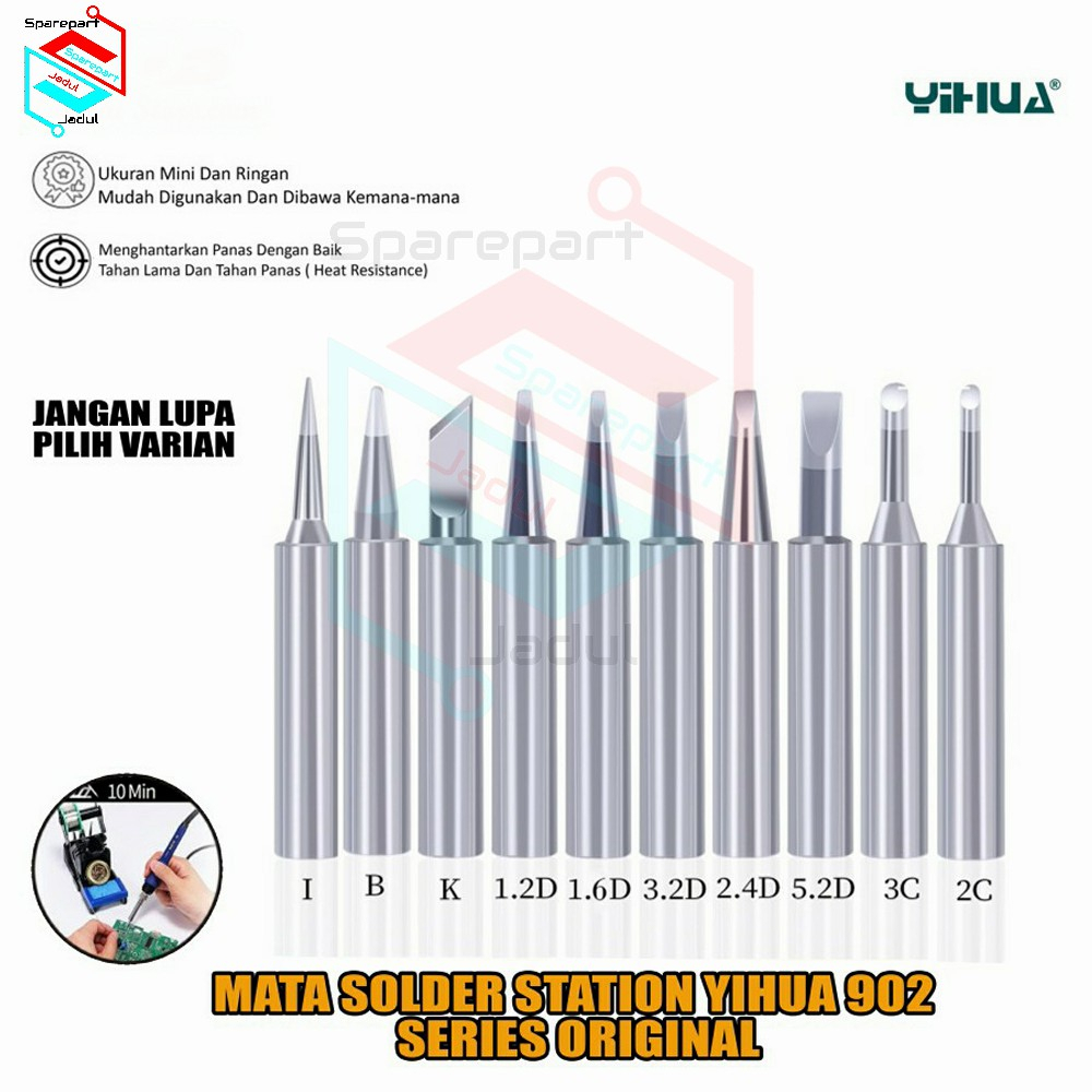 Jual Mata Solder Station Yihua 902 Tip Soldering Kit | Shopee Indonesia