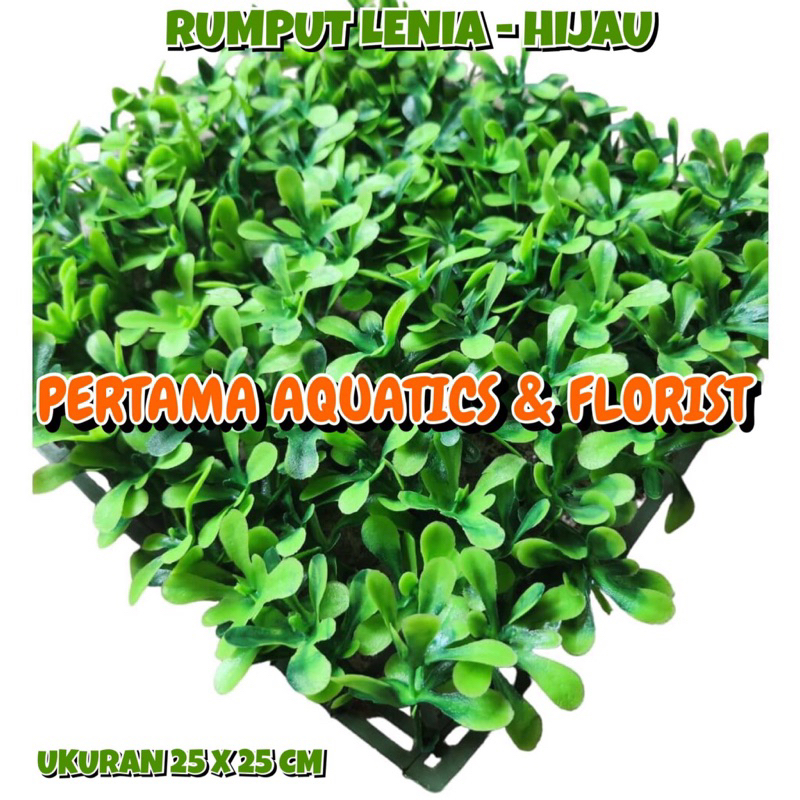 Jual Rumput Lenia-Taka 25X25 Cm/ Rumput Plastik/ Rumput Sintetis ...