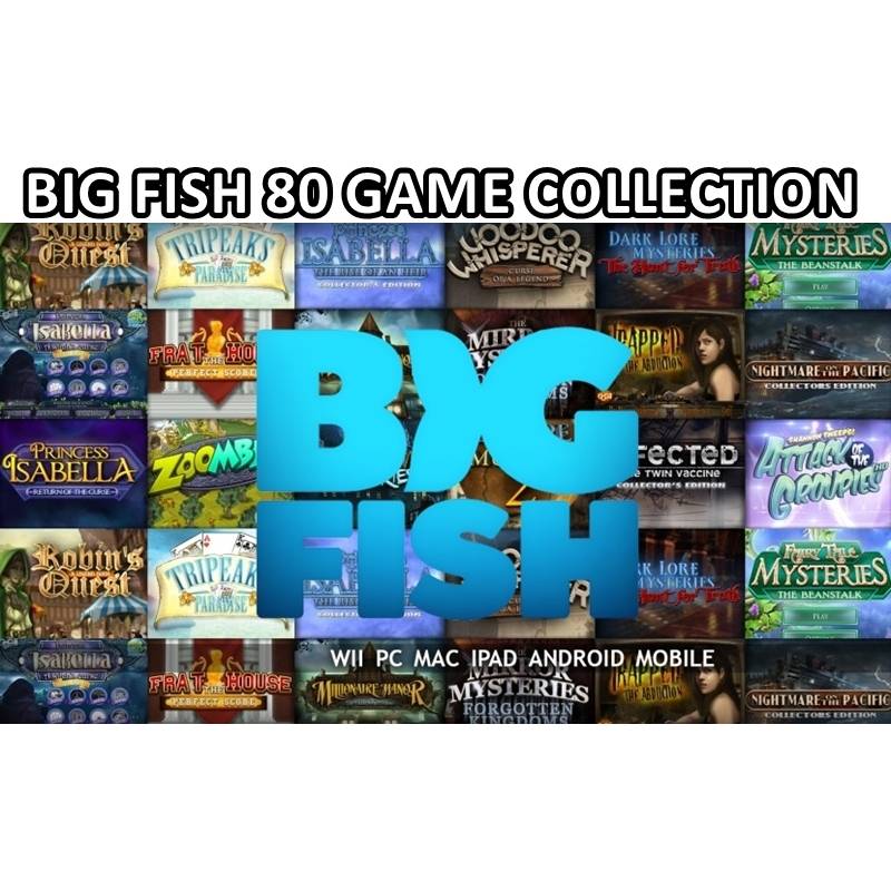 Jual Big Fish 80 in 1 Arcade Game untuk Komputer PC Laptop KOLEKSI ...