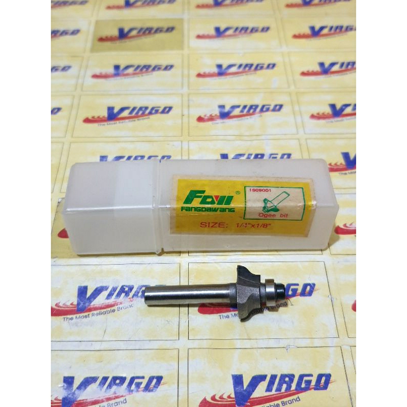 Jual 3mm MATA PROFIL ROUTER ROTER TRIMMER KAYU OGEE BIT 1/4" x 3MM 3 MM ...