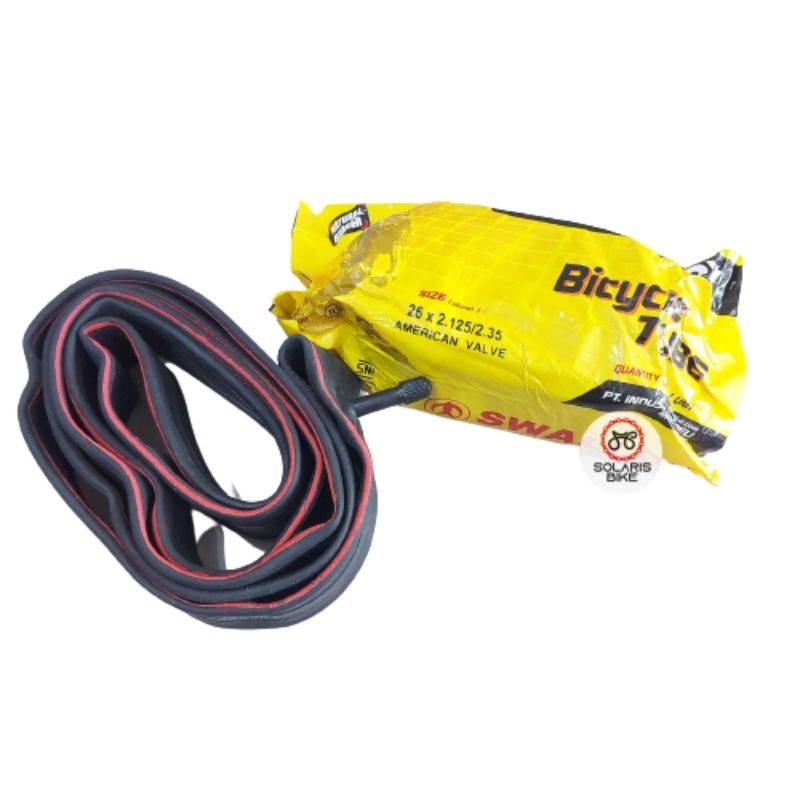 Jual Ban Dalam Sepeda MTB Mini 26 x 2.125 / 2.35 Swallow Dop Motor AV Ban Federal 26 x 2125 ...
