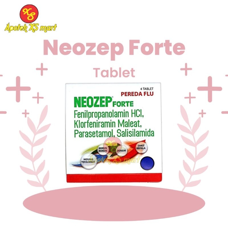 Jual NEOZEP FORTE - MENGATASI GEJALA FLU DISERTAI BATUK | Shopee Indonesia