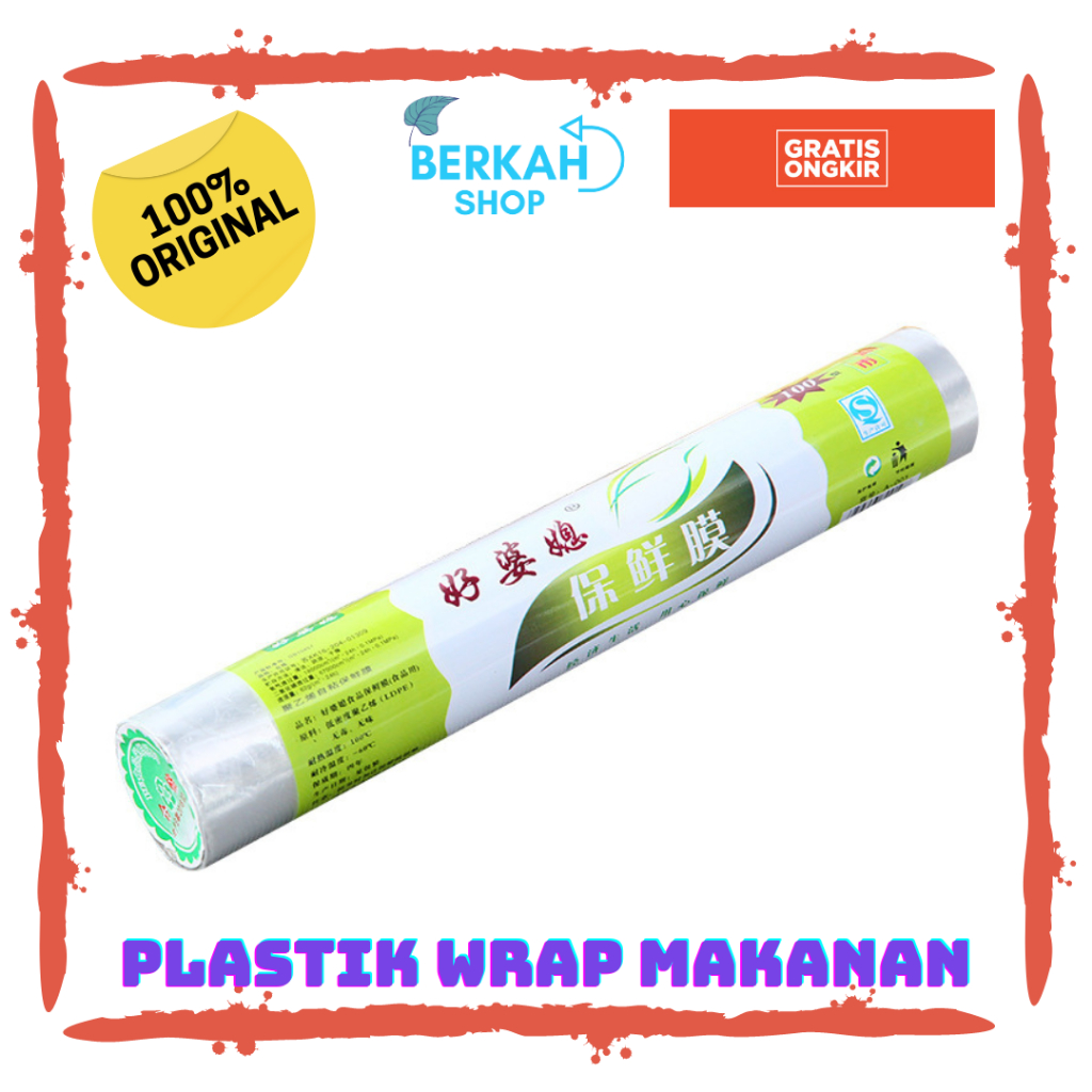 Jual Plastik Cling Wrap Food Wrapping Pembungkus Makanan Delko Cling ...