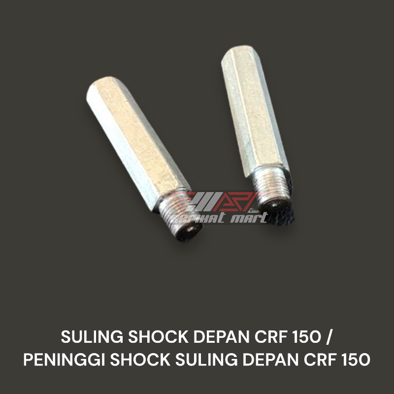 Jual PENINGGI SHOCK DEPAN CRF 150 MODEL SULING ISI DALAM SHOCK BAUT 14 ...