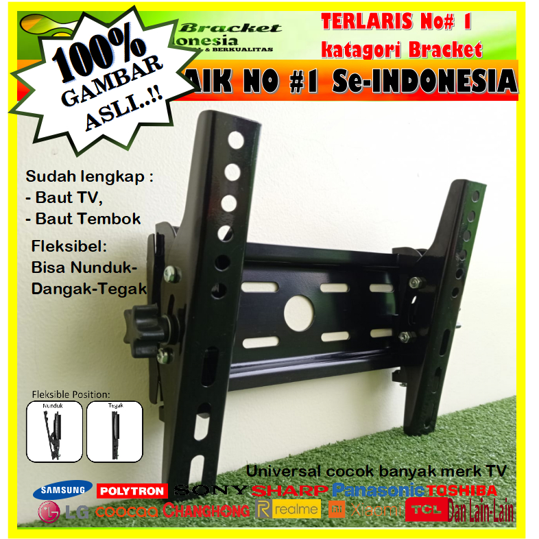 Jual Bracket TV TERLARIS!!! No #1 SeINDONESIA!! Bracket TV 43 40 32 29 ...