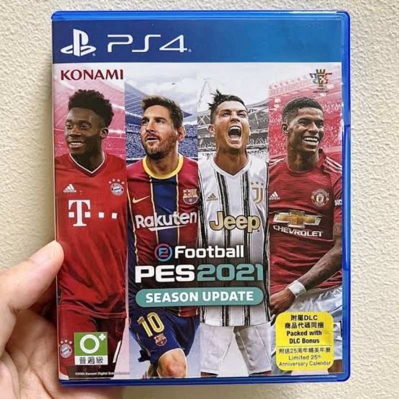 Jual Pes 2021 PS4 Kaset Pes2021 Playstation PS 4 5 eFootball Konami CD BD Game Games Sepak Bola ...