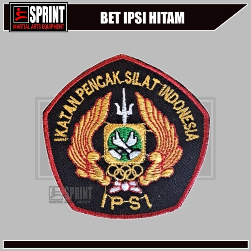 Jual Bet IPSI Bordir Hitam / Putih - Lambang IPSI - Logo IPSI | Shopee ...