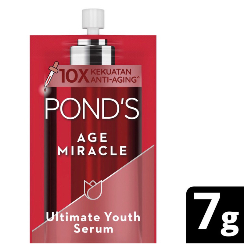 Jual PONDS Age Miracle Ultimate Youth Retinol Anti Aging Serum 7gr (Sachet) | Shopee Indonesia