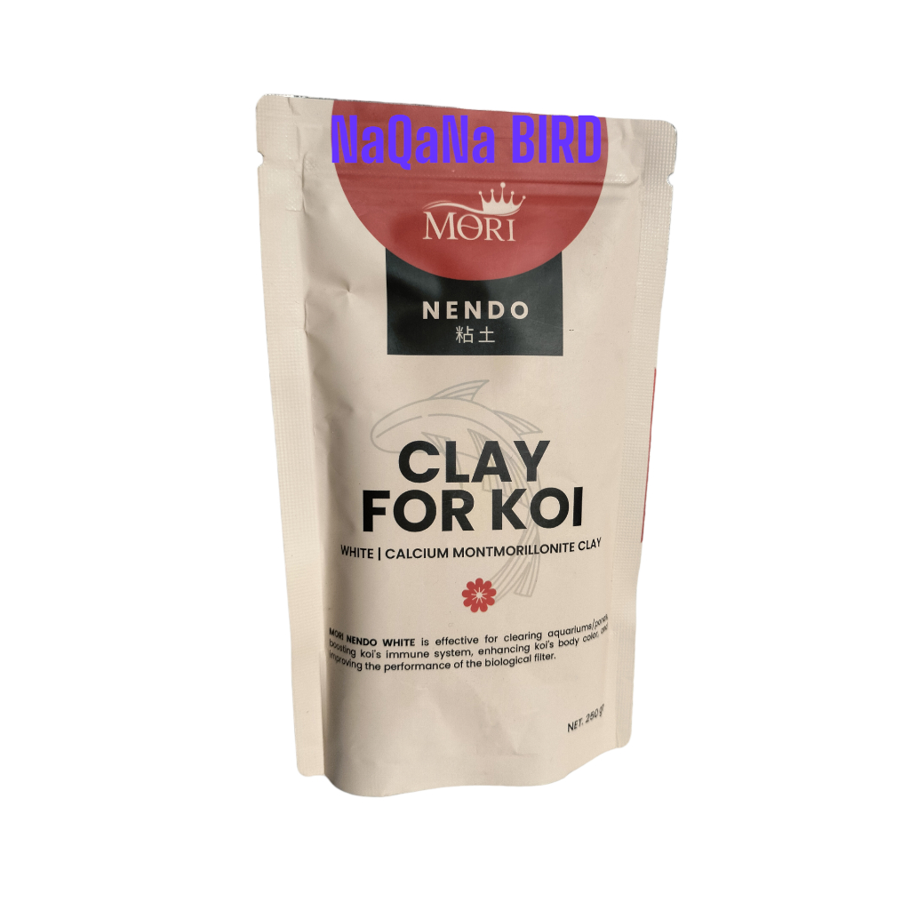 Jual mori nendo clay for koi penjernih dan mineral kolam ikan koi ...