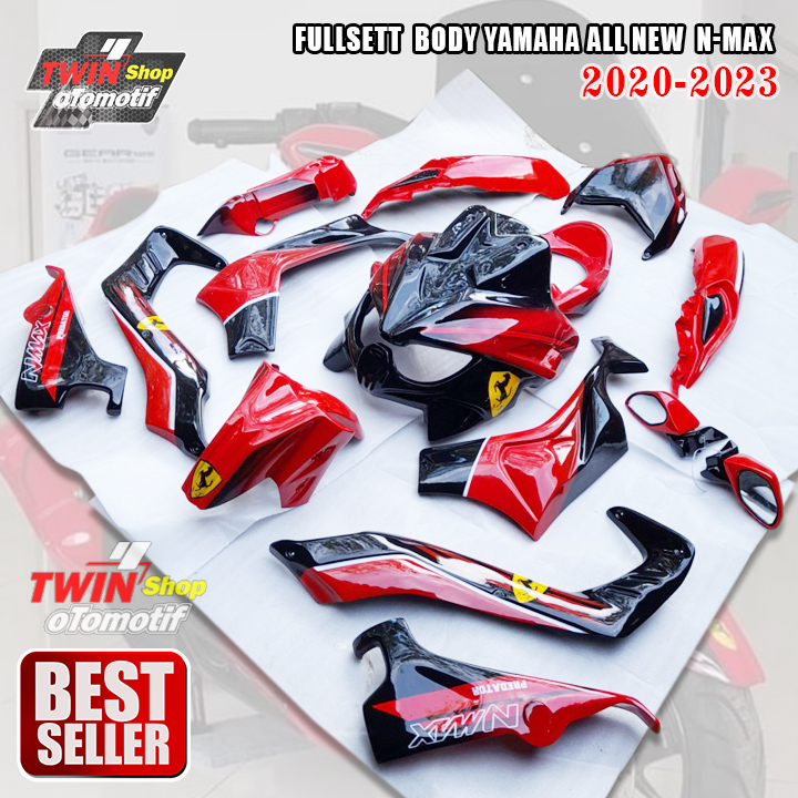 Jual PAKET BODY PREDATOR NEW NMAX 2020-2023 FULL SET BODY PREDATOR ALL ...