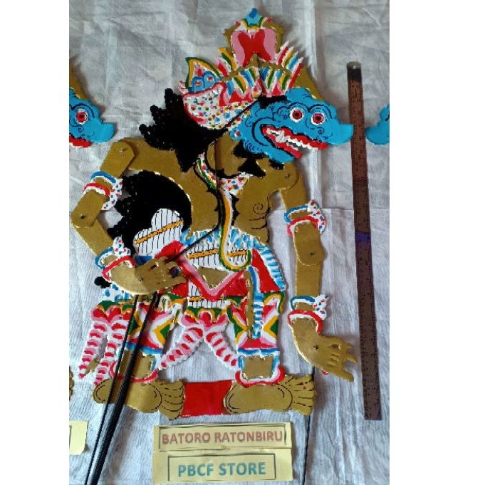 Jual Wayang BUTO RATON Buto Amral Kumbokarno Dosomuko | Shopee Indonesia
